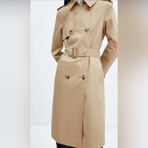 Mango | Jackets & Coats | Nwt Mango Premium The Classic Trench Coat ...